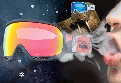Method Mag Quiksilver Travis Rice Hubble Goggle