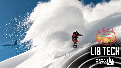 Method Mag BRANDED: Lib Tech Travis Rice Orca x 'The Orca Conservancy ...