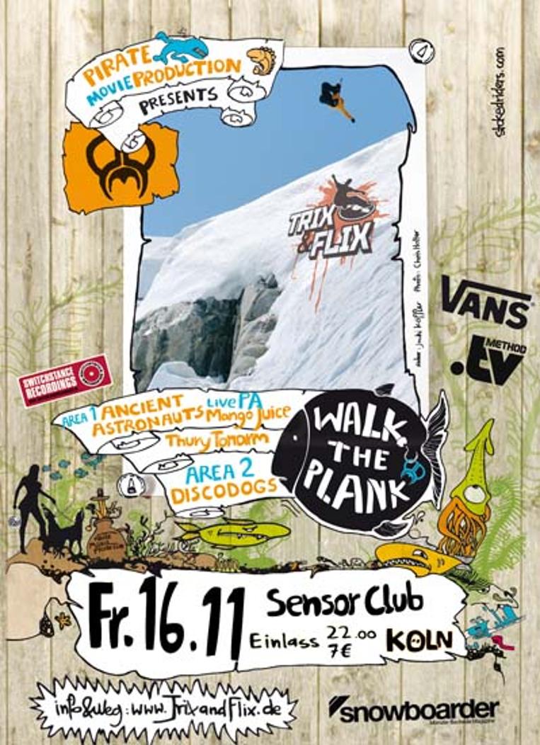 Method Mag Trix&Flix at Pirate premiere in KÃƒÂ¶ln Nov. 16